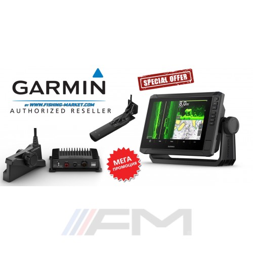 GARMIN EchoMap UHD2 92sv и сонда GT56 и PanOptix LiveScope Plus система ...